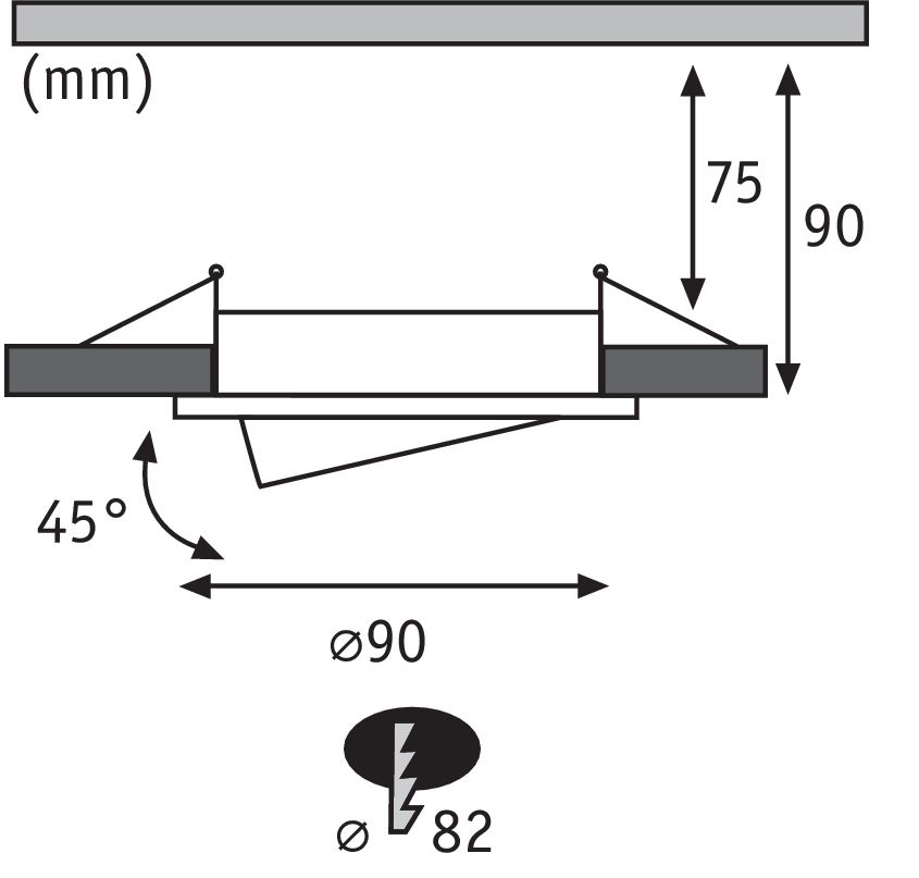 Встраиваемый точечный светильник Paulmann 92920, купить по цене 15830 руб.