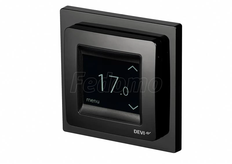 Терморегулятор DEVIreg Touch black 140F1069, купить по цене 17100 руб.
