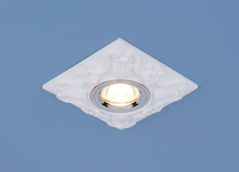 Встраиваемый точечный светильник Elektrostandard 4075 белый (WH ...